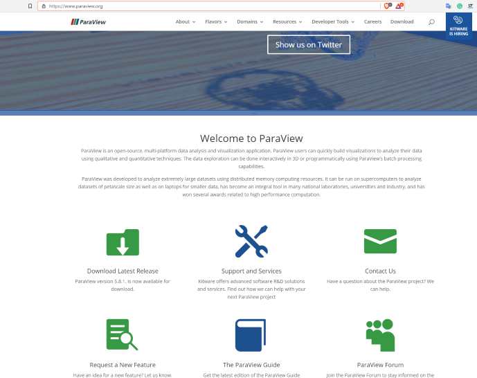 Installation ParaView